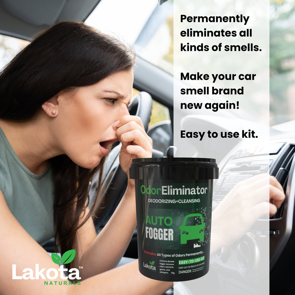 ODOR ELIMINATOR FOGGER KIT FOR VEHICLES – Lakota Naturals