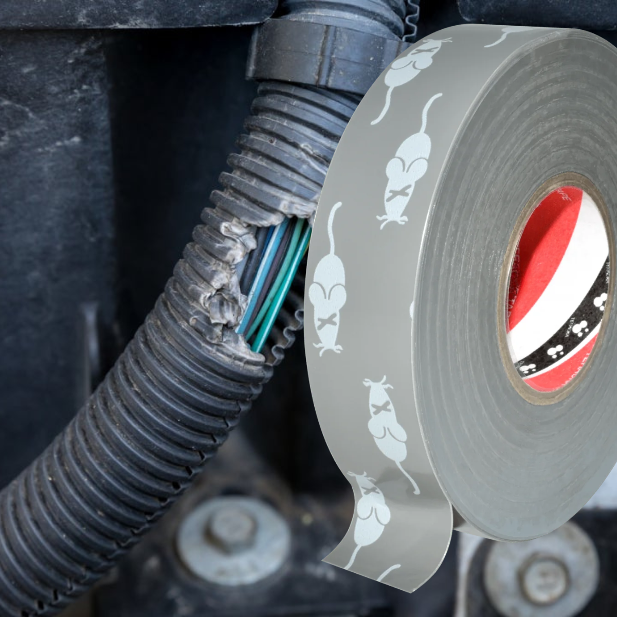 RODENT TAPE - ANTI CHEW ELECTRICAL TAPE - 3/4 x 65FT ROLL – Lakota Naturals